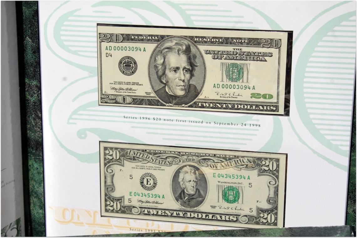 Premium Historical Portfolio From BEP Currency Note Collection - Etsy