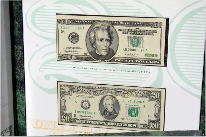 Premium Historical Portfolio From BEP Currency Note Collection - Etsy
