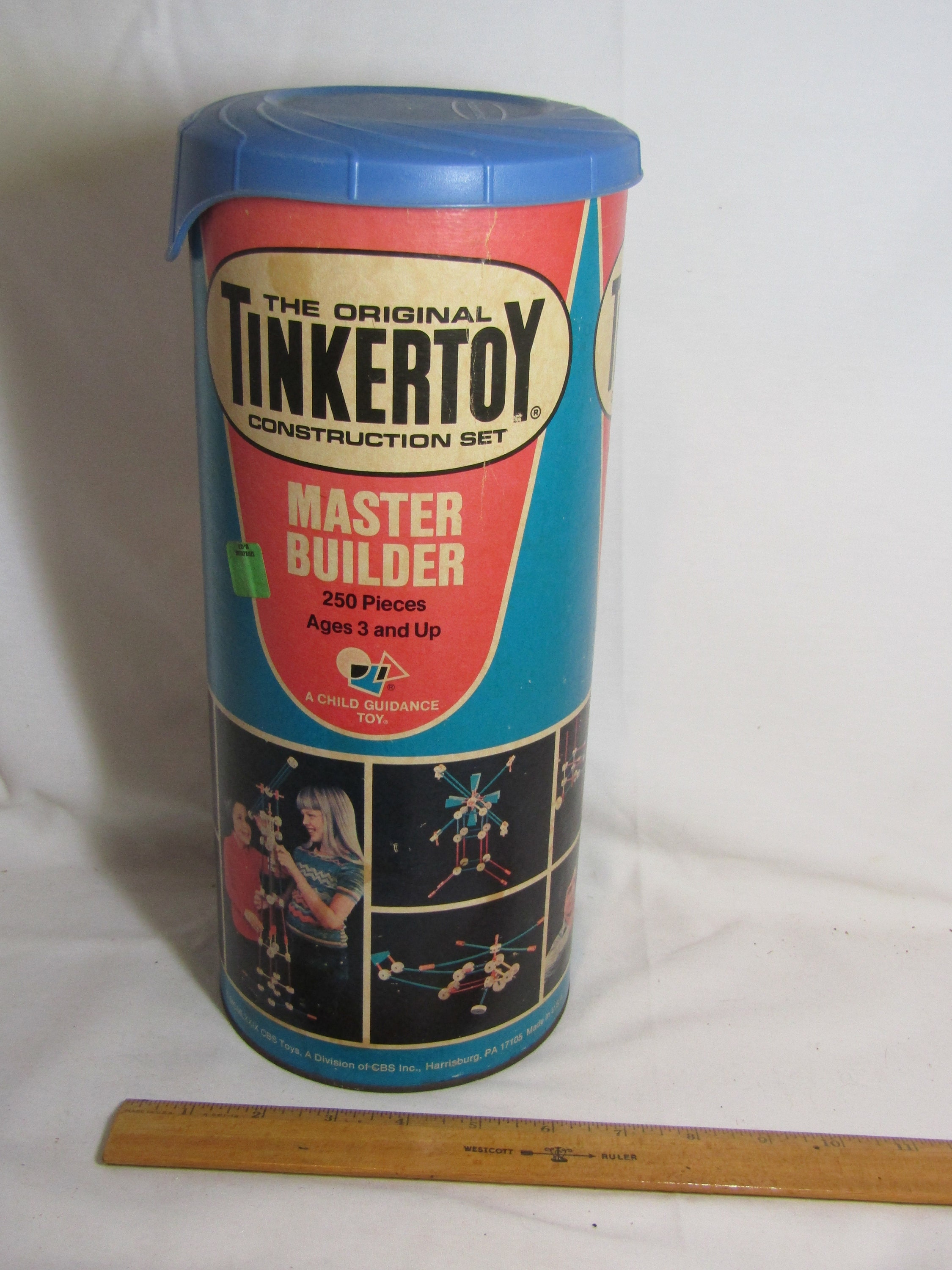Vintage Container of the Original Tinkertoy Construction Set Master ...