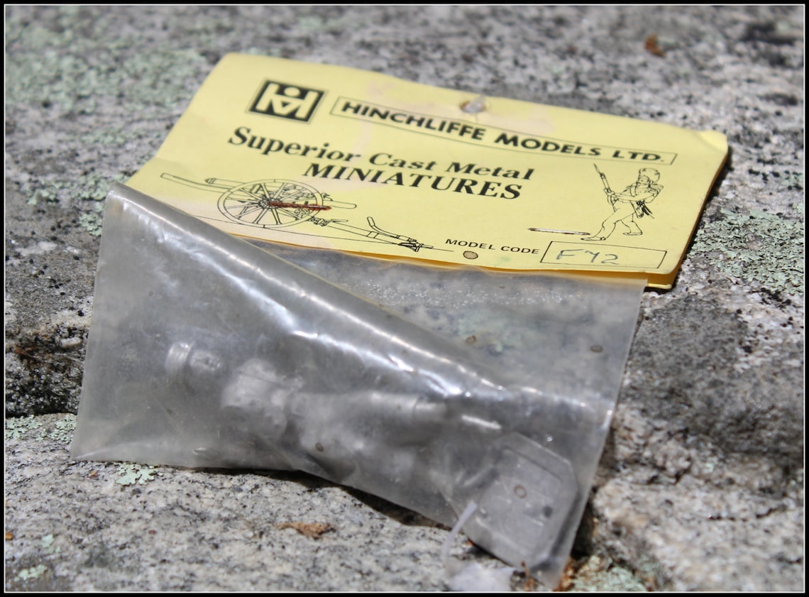 Vintage Miniature Cast Figure - New in Package- Hinchliffe Models Ltd ...