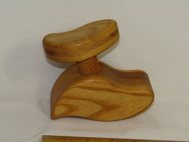 Vintage Handmade Wooden Screw Type Nutcracker - Etsy