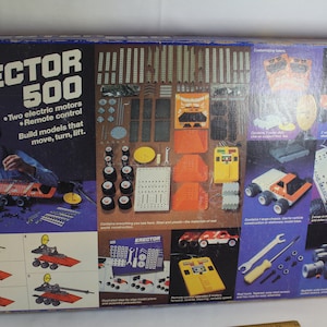 Vintage Gabriel Erector 500 Kit No. 32500 in Original Box - Looks ...