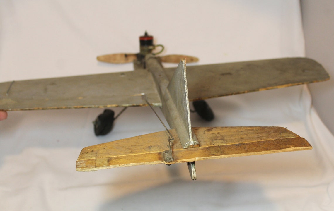 Original Vintage Complete Wooden Control Line Plane With Mccoy | Etsy