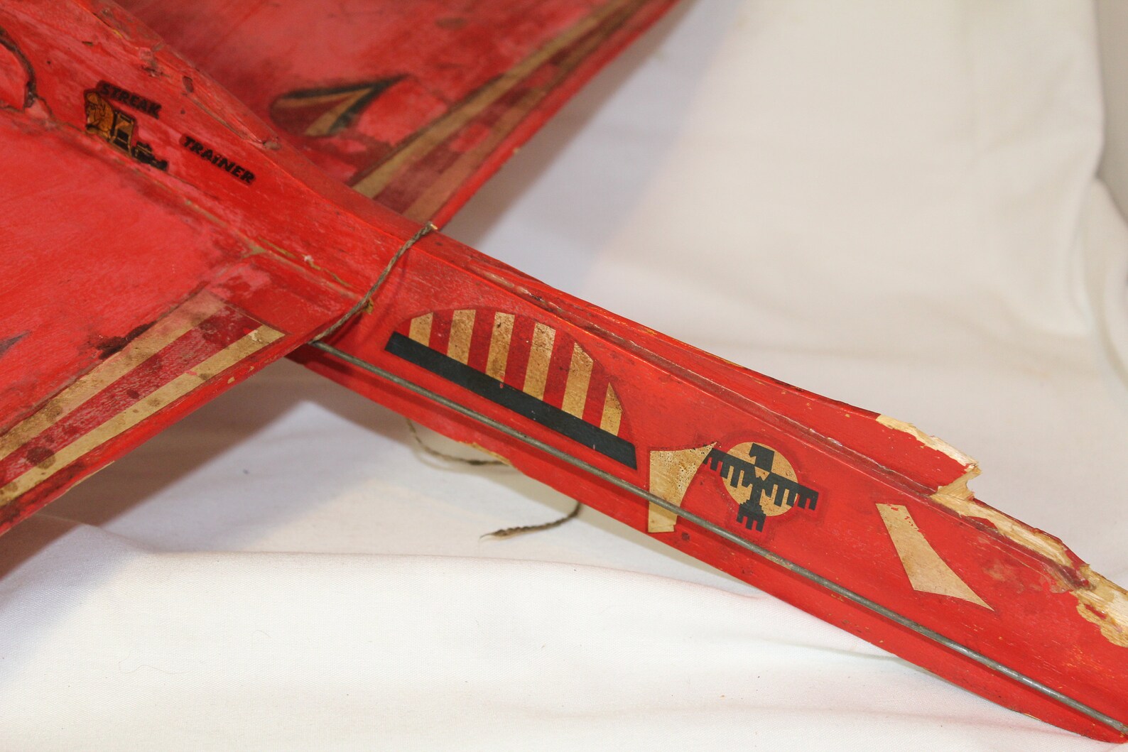 Original Vintage Wooden Control Line Plane With Fox 15 Engine - Etsy