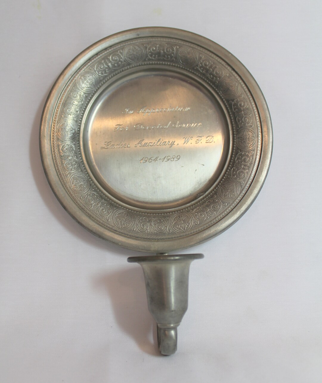 Beautiful Preisner Pewter Candle Holder 2437 - Etsy
