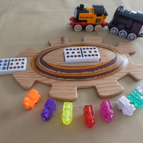 13 Colored Trains for Mexican Train Dominos - Etsy