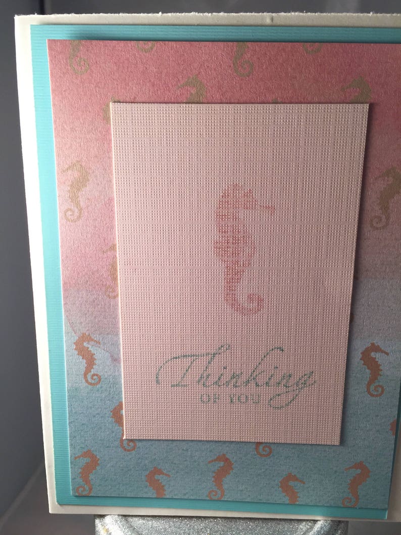 Mermaid Mail Greeting Card Subscription 4 Cards Stamped Etsy