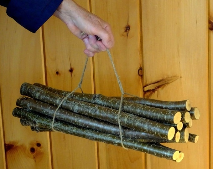 YELLOW BIRCH STICKS, 12 Sticks Hobby Craft Supply, Classroom Projects ...