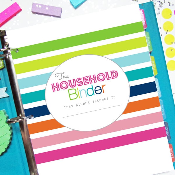 Household Binder - Etsy