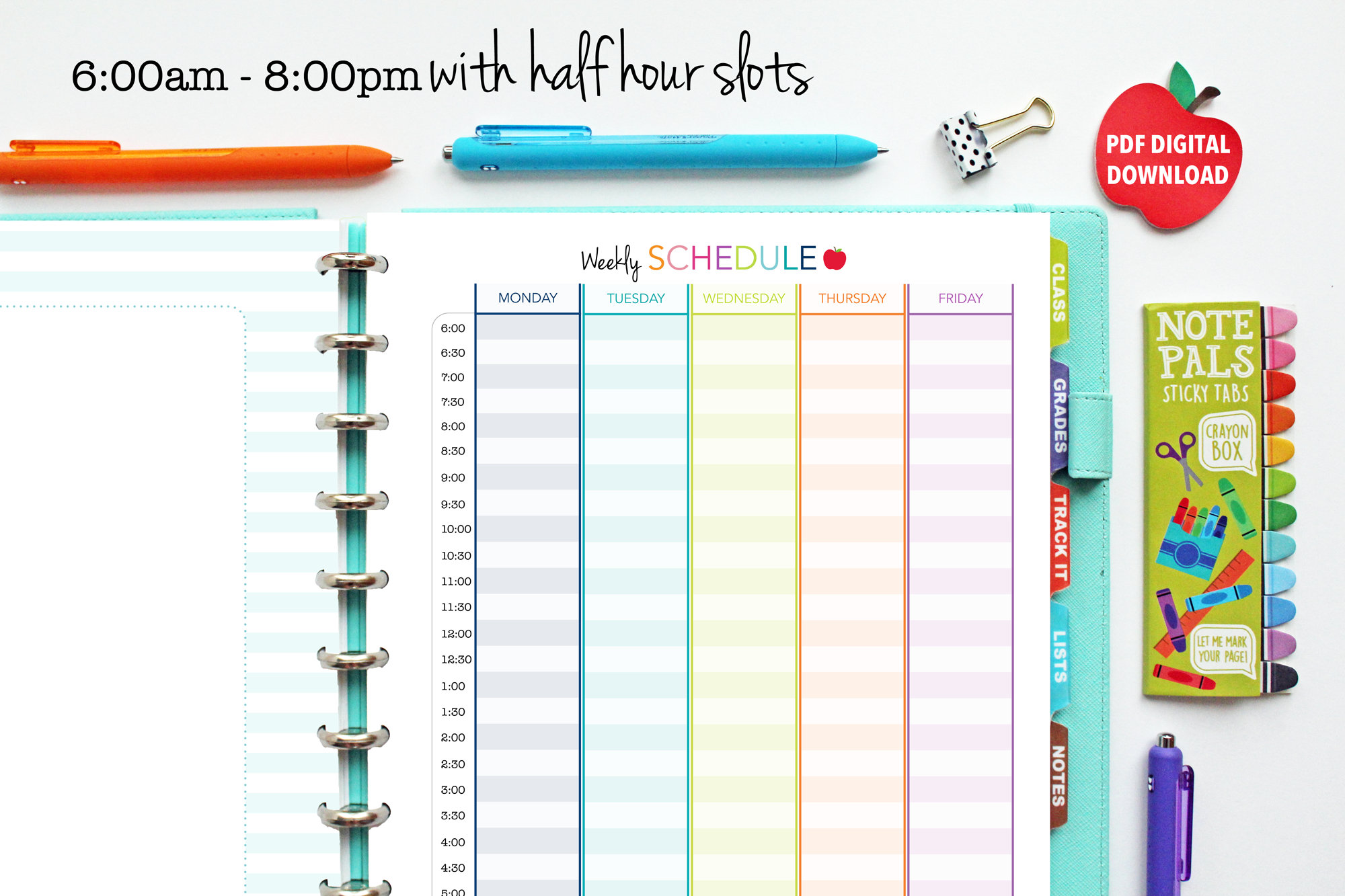 2025-2026 Homeschool Planner / Printable Inserts PDF / Lesson Planner ...