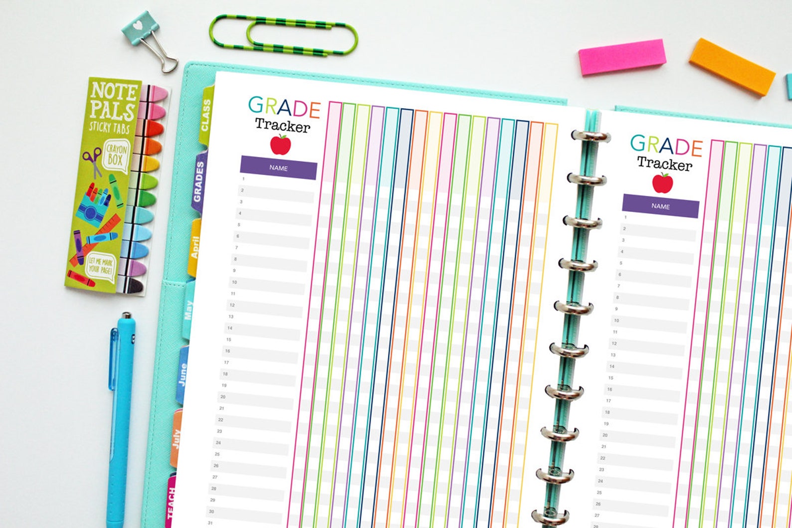 2025-2026 Teacher Planner // Printable Planner Inserts - PDF // Lesson ...