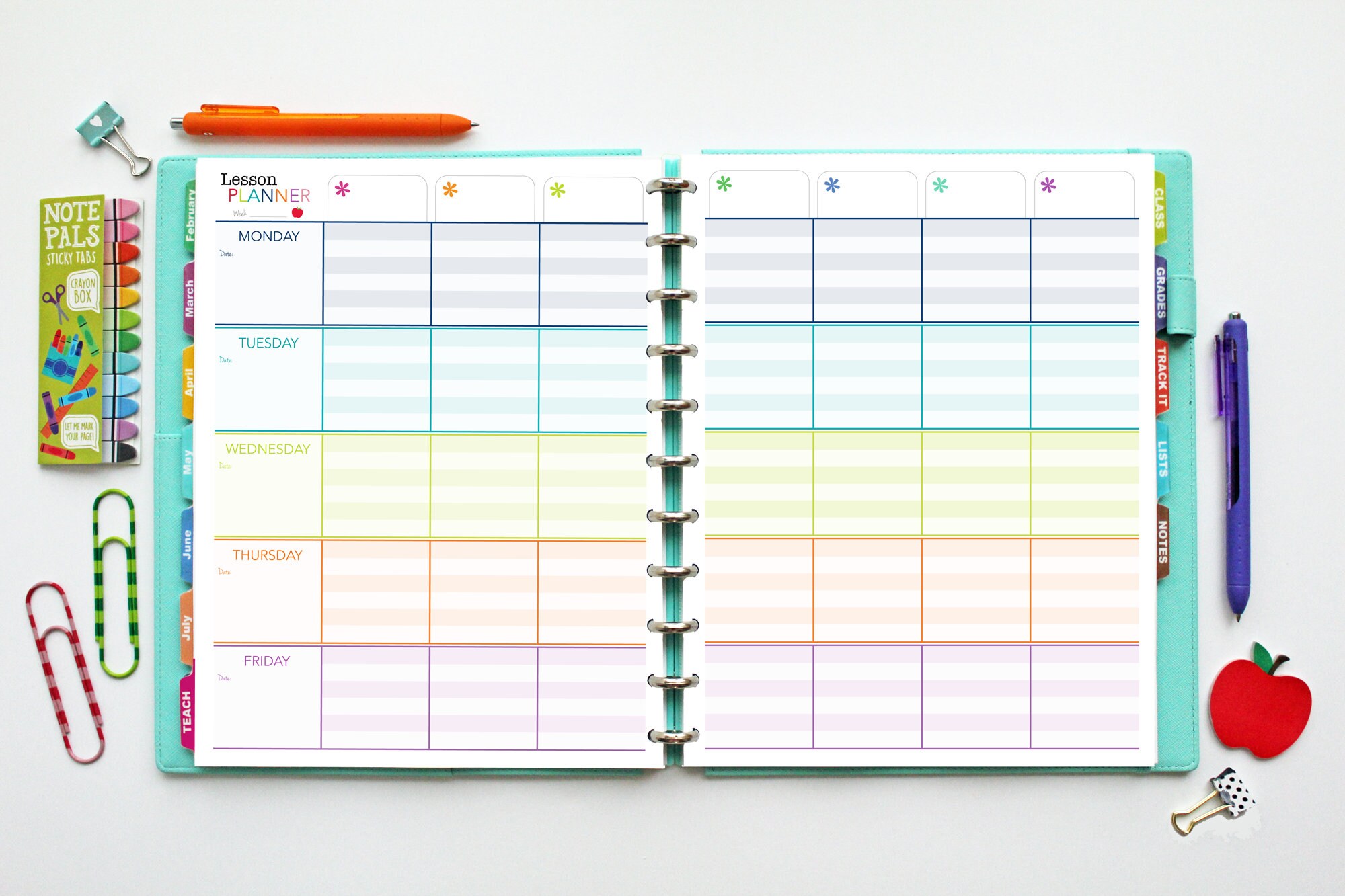 2025-2026 Homeschool Planner / Printable Inserts PDF / Lesson Planner ...