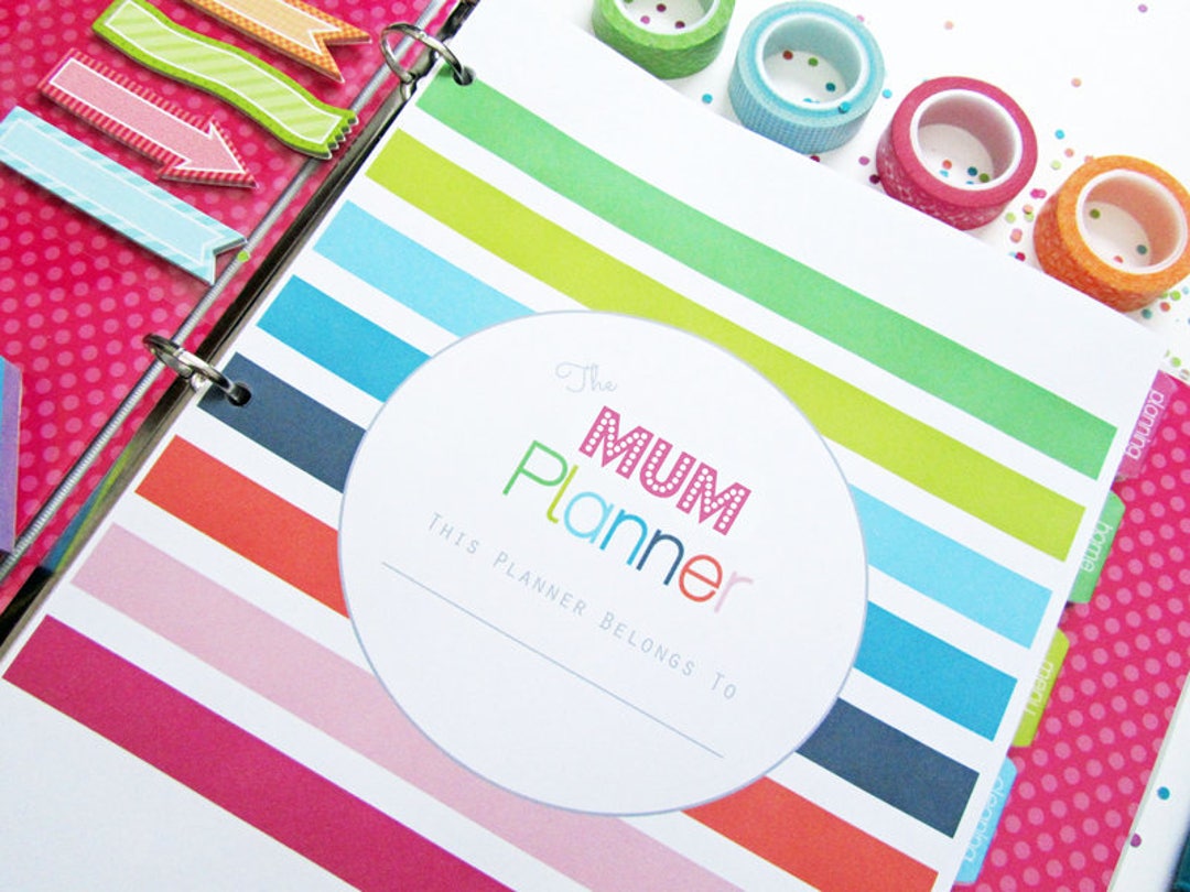 Household Binder // Printable Planner Inserts - PDF Download // Mum ...
