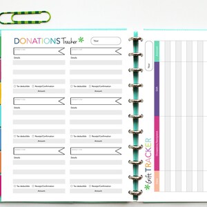 BUDGET Planner Inserts / Printable PDF / Binder, Template, Book ...