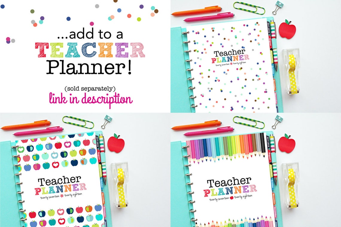 IEP Checklist and Bonus Notes Page // Printable Planner Inserts - PDF ...