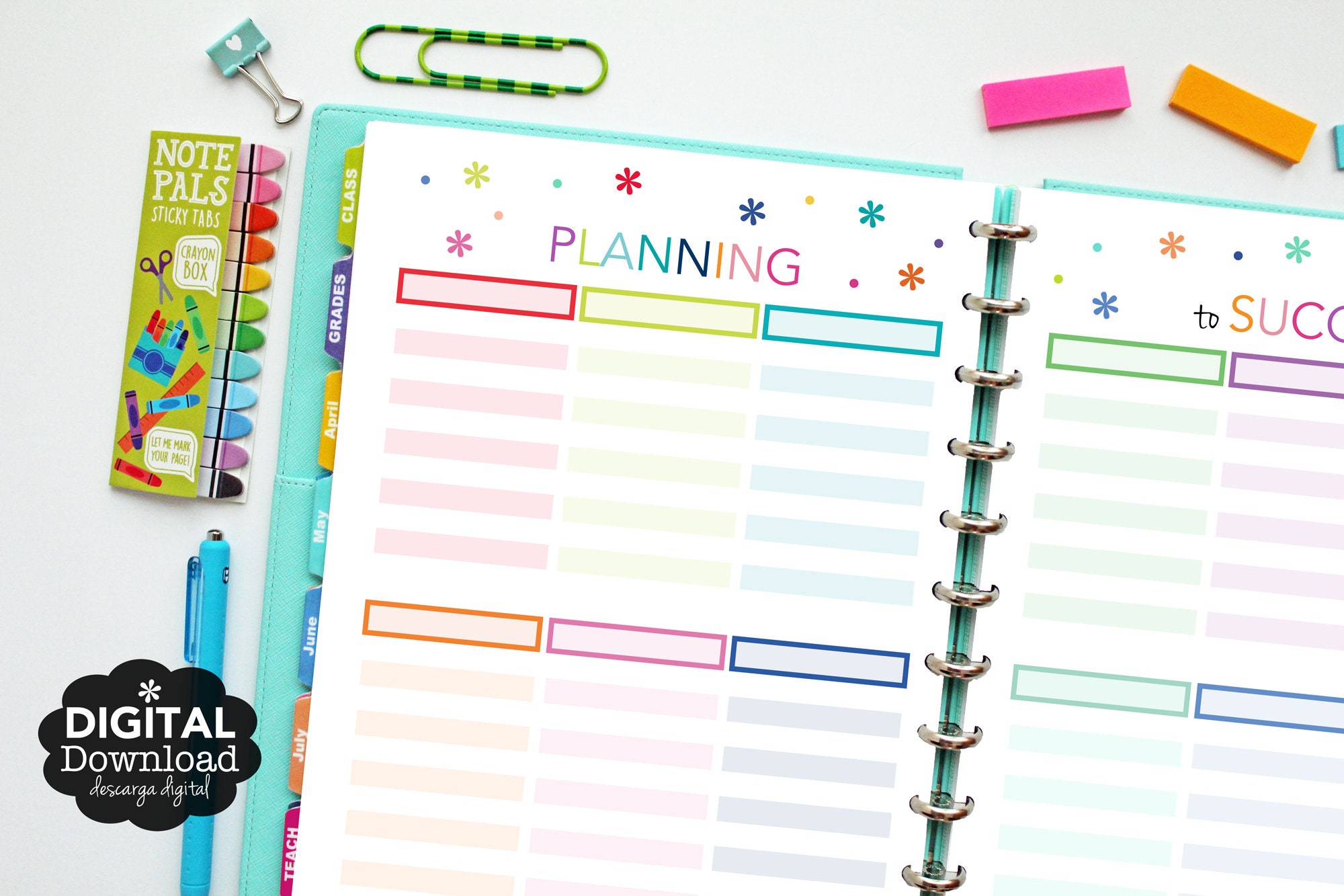 2025-2026 Homeschool Planner / Printable Inserts PDF / Lesson Planner ...