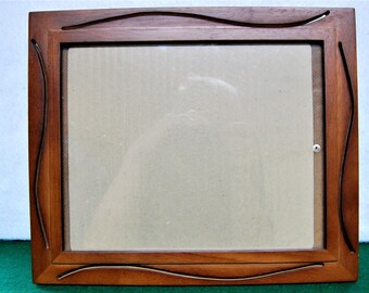 Curved glass frame | Etsy