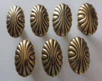 Antique Oval Door Knobs | Etsy