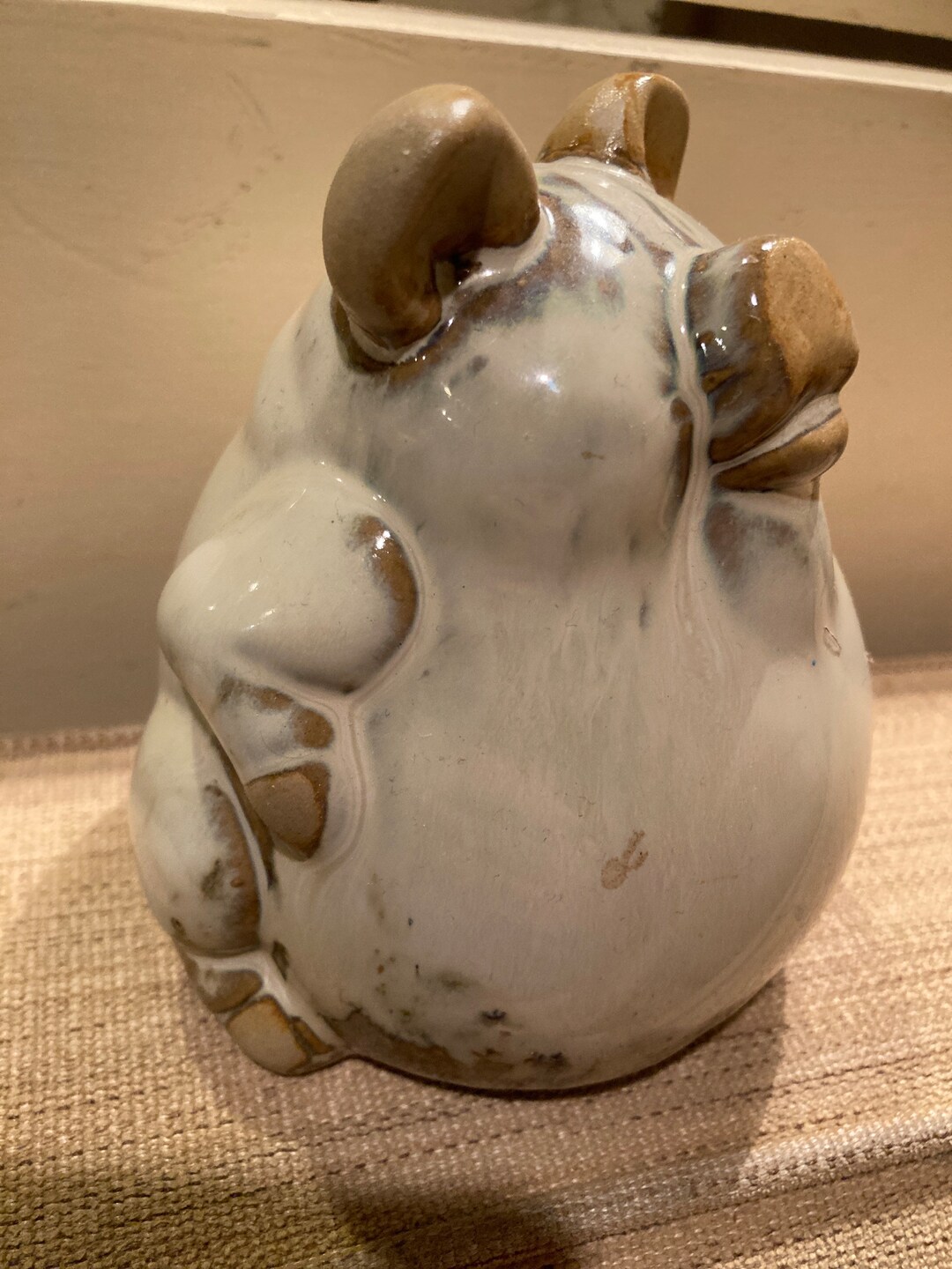 Pig Ceramic Fat Pig With Fun Expression - Etsy