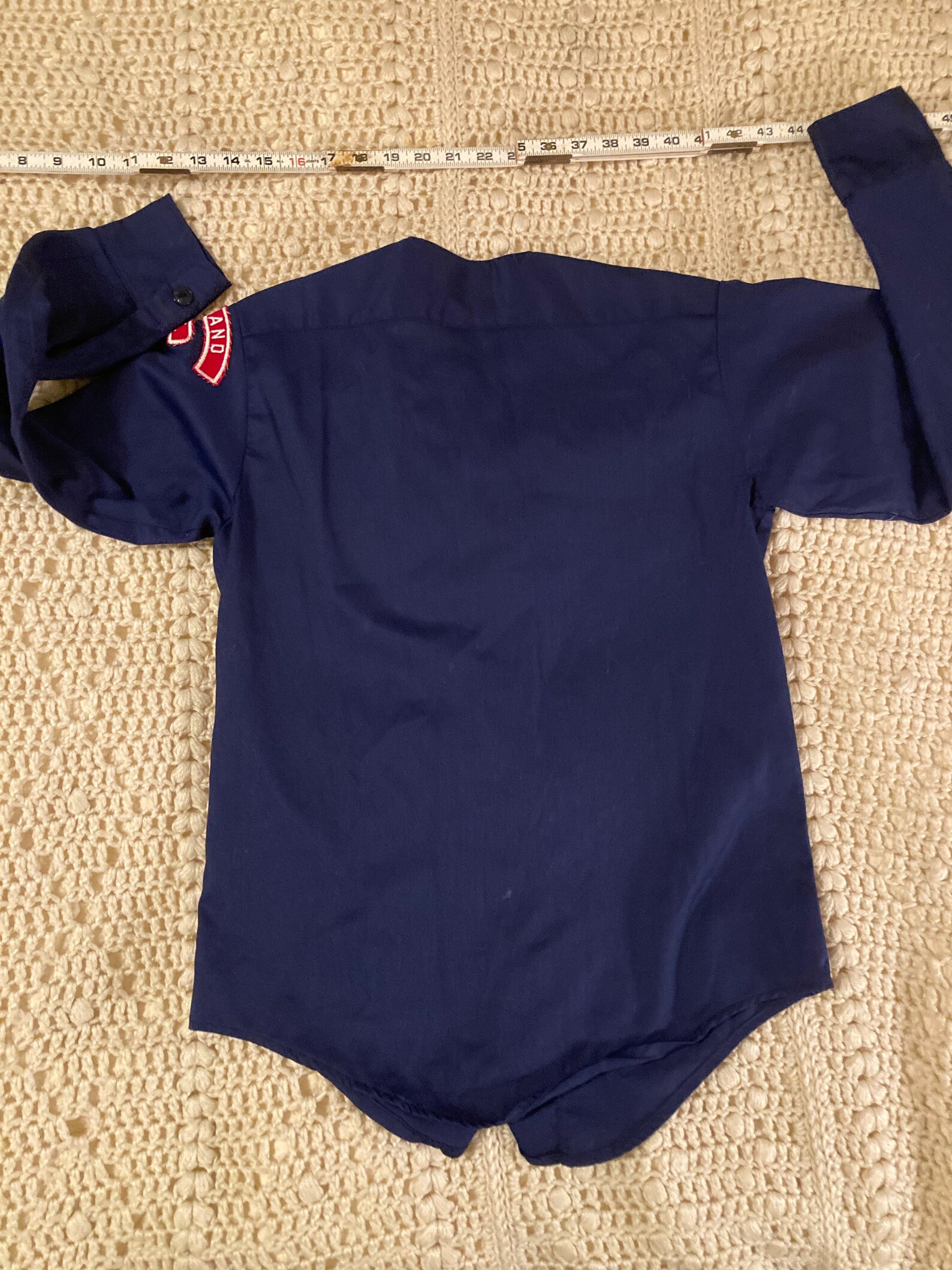 1960’s Cub Scout Uniform Boy Scouts of America Blue Shirt With Gold ...