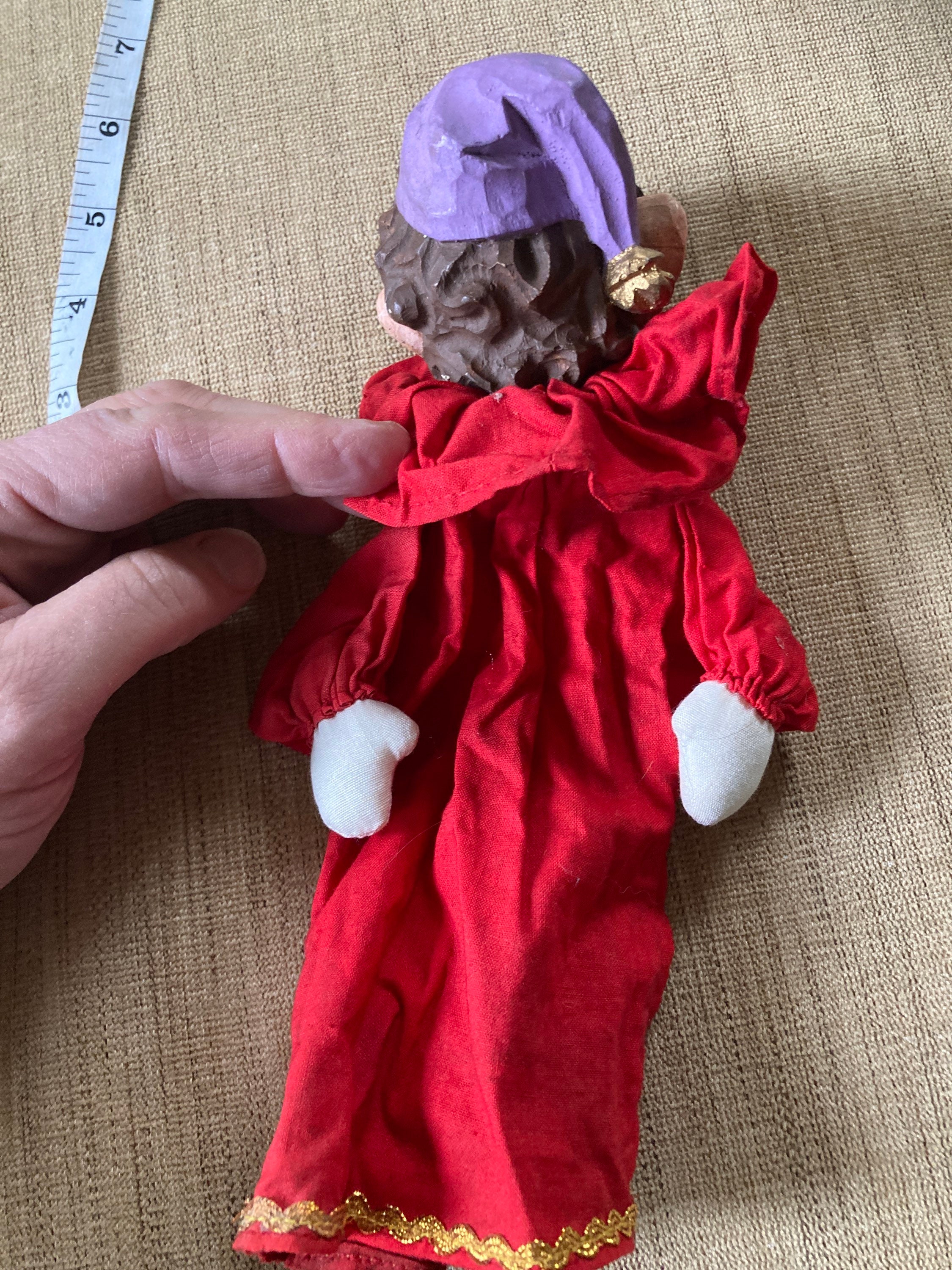 Puppet Vintage Hand Puppet With Expressive Face and Long Nose - Etsy
