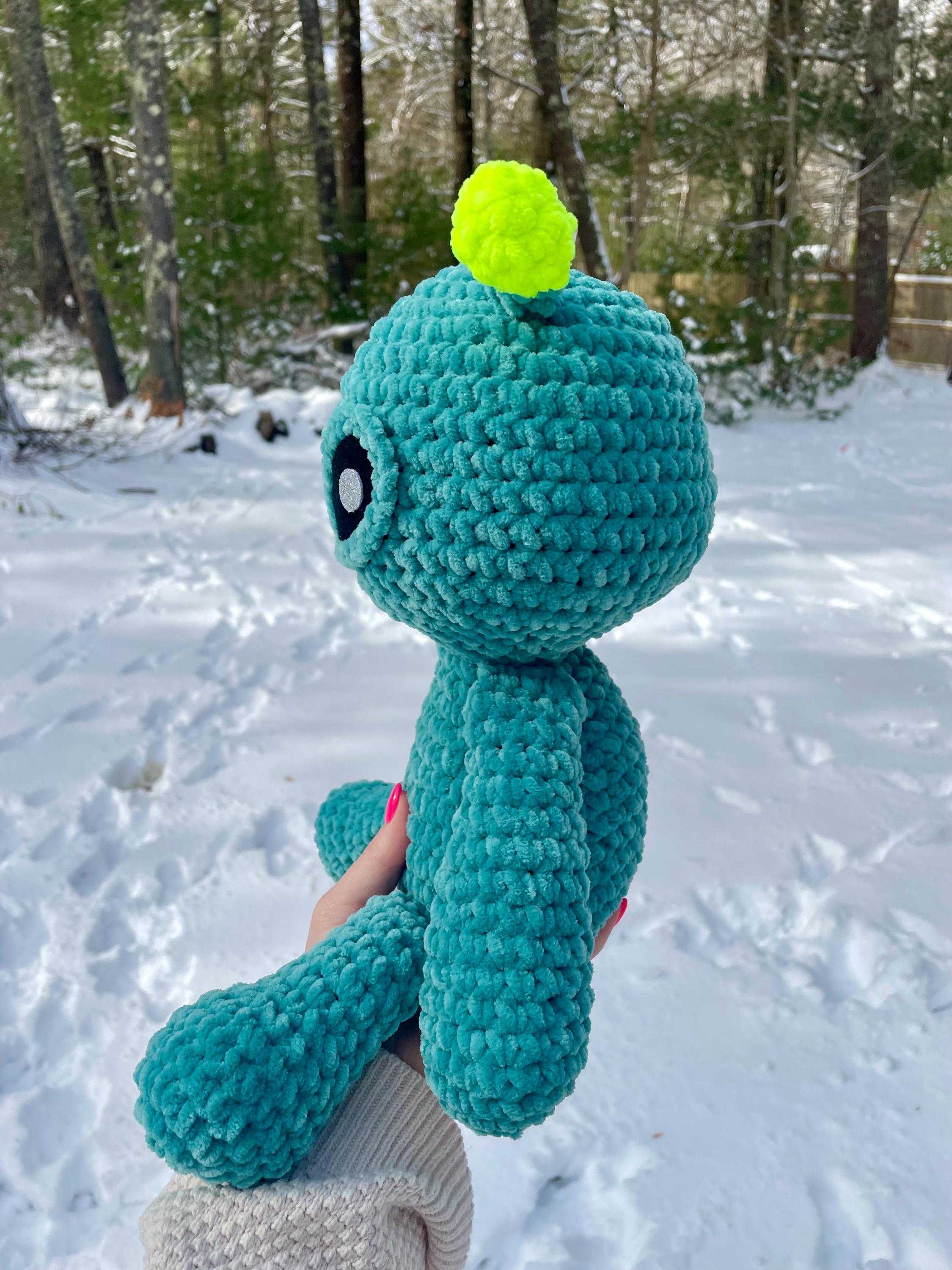 Alien Crochet Plushie Amigurumi Stuffed Animal - Etsy