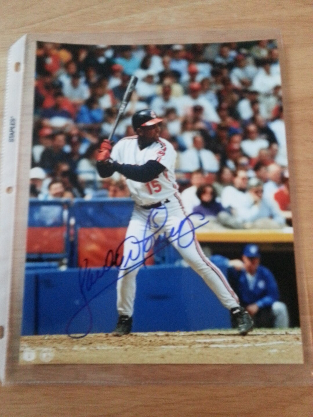 Sandy Alomar Autograph 8X10 Photo - Etsy
