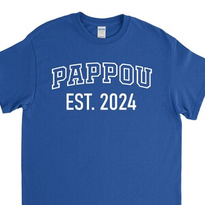 Pappou Shirt, Pappou Est 2024, Pappou Gift - Etsy