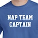 Nap Team Captain Napping Shirt - Etsy