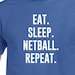 Eat Sleep Netball Repeat - Netball Shirt - Etsy