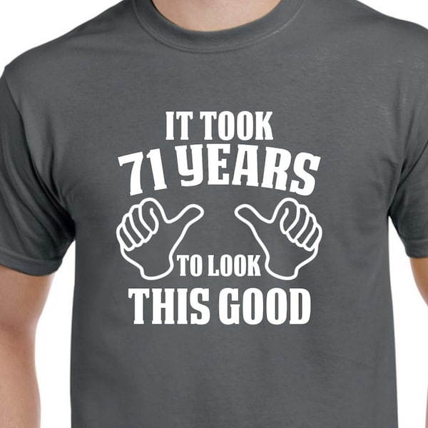 Funny 71st Birthday - Etsy