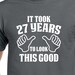 27th Birthday Gift - 27th Birthday Shirt - Birthday Party - It Took 27 ...