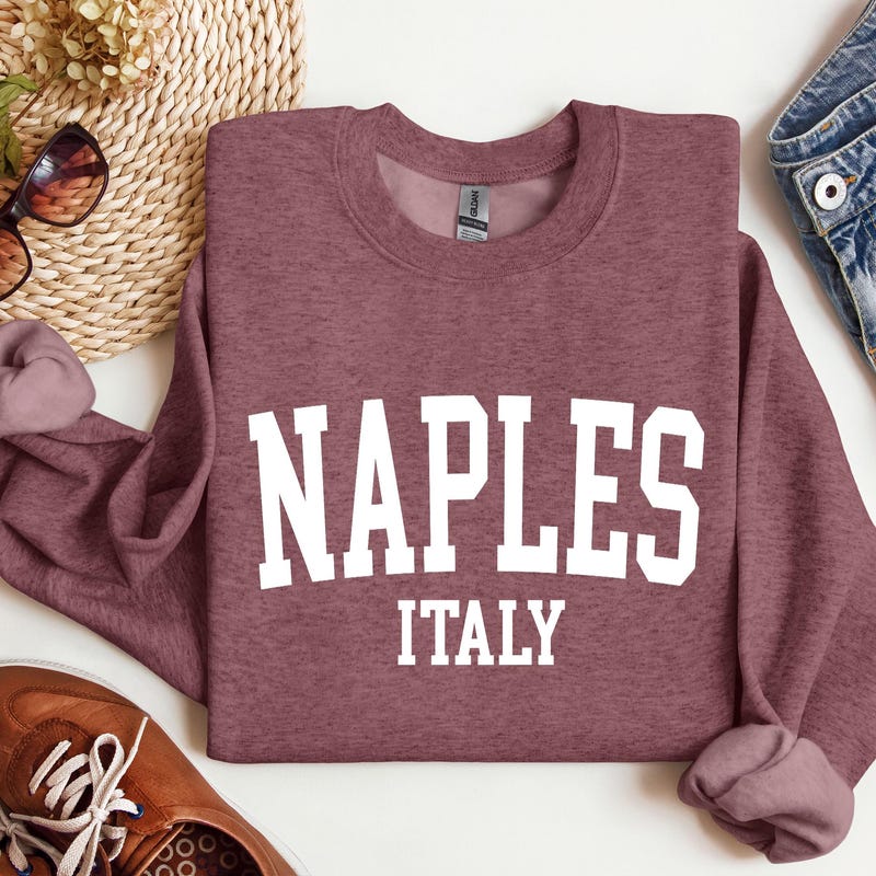 Naples Sweatshirt - Etsy