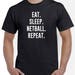 Eat Sleep Netball Repeat - Netball Shirt - Etsy