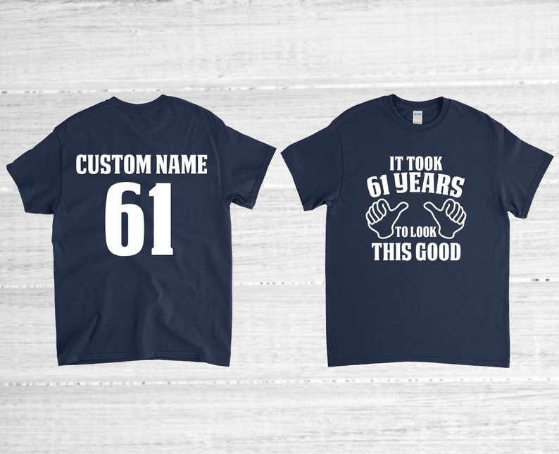61st Birthday Shirt 61 Years Old 61st Birthday Gift 61st - Etsy