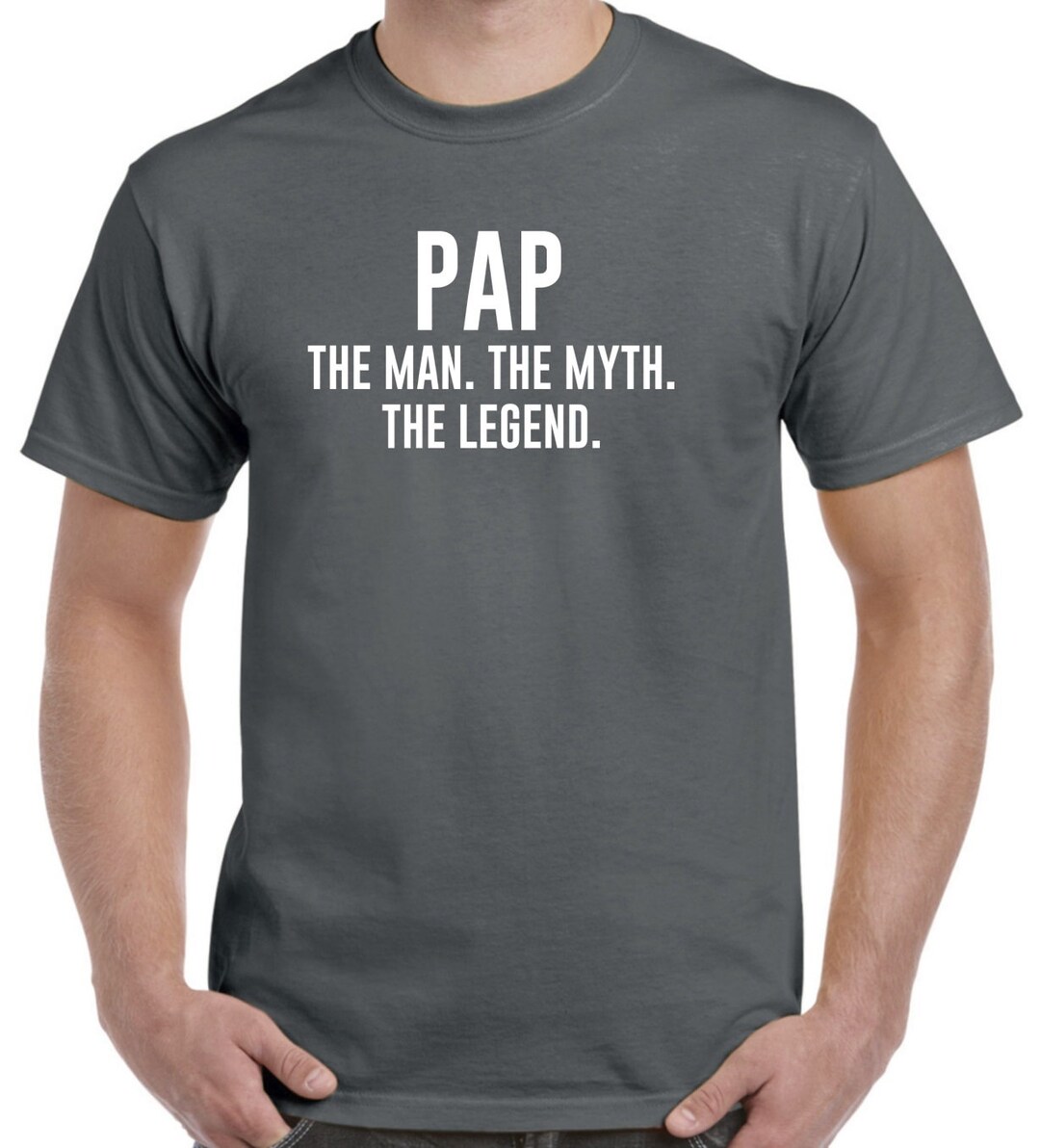 Pap Shirt - Pap the Man the Myth the Legend - Pap Gift - Pap Tshirt - Etsy