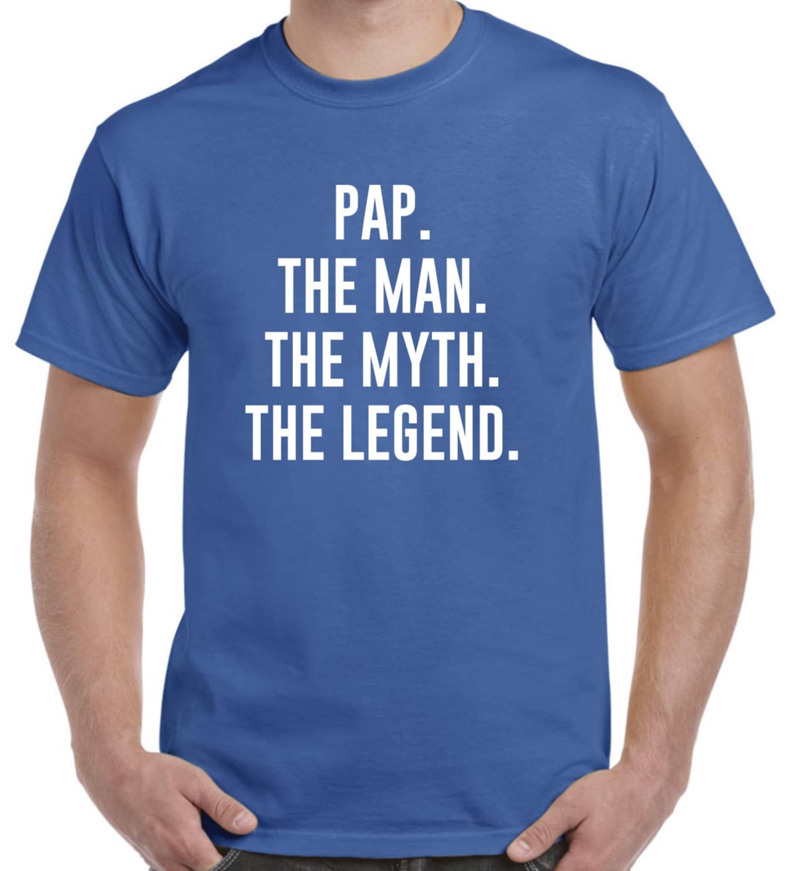 Pap Shirt Pap Tshirt Pap the Man the Myth the Legend | Etsy