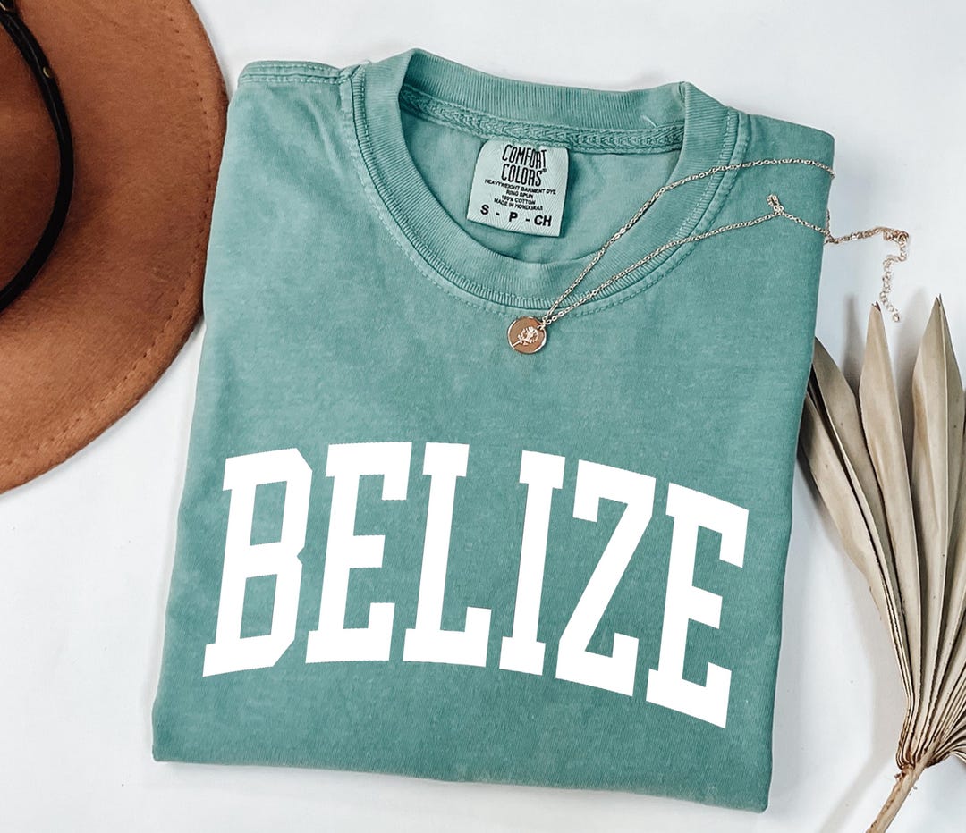 Belize Shirt, Belize Gift, Belize Vacation, Trendy Travel Shirt, Gift ...