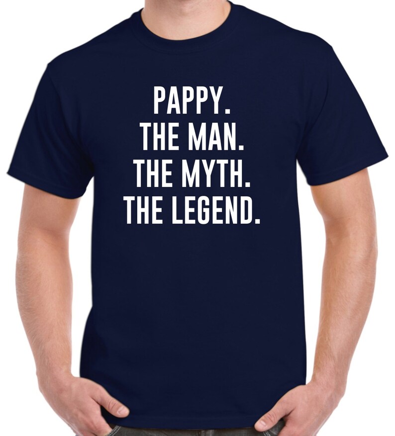 Pappy Shirt Pappy Gift Pappy the Man the Myth the Legend - Etsy
