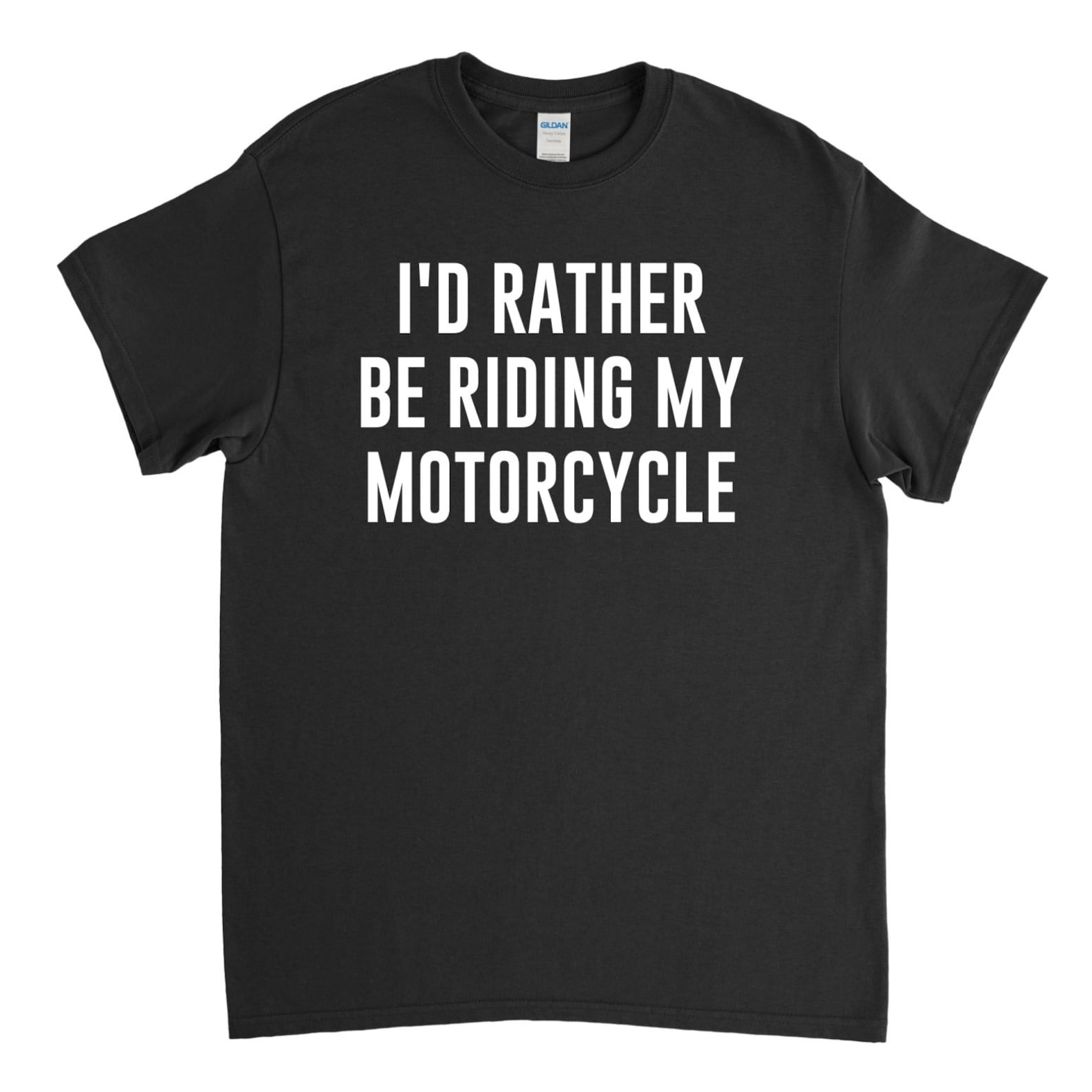 Motorcycle Shirt I'd Rather Be Riding My Motorcycle - Etsy