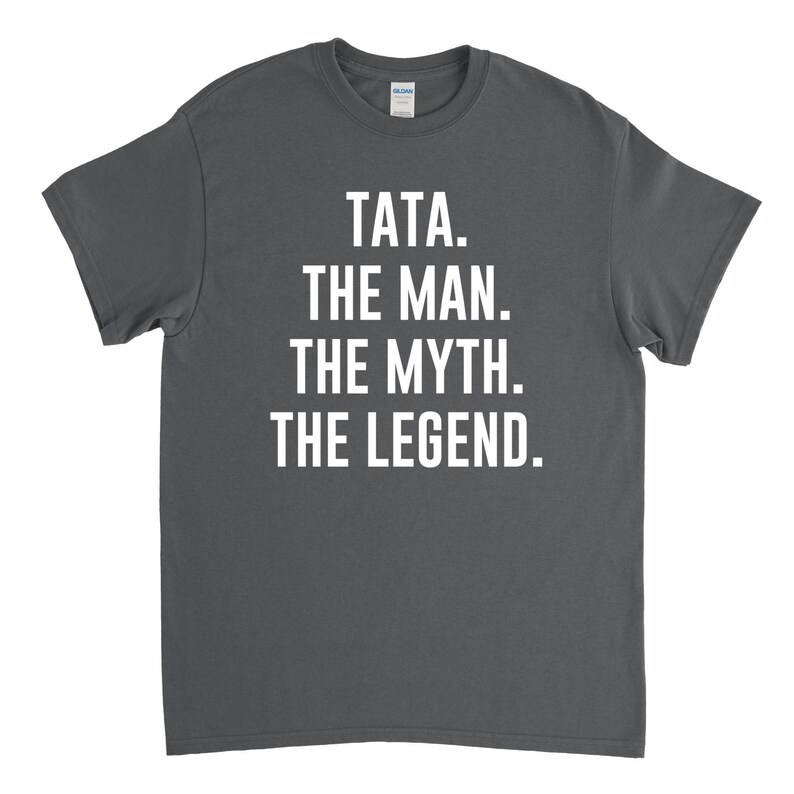 Tata Shirt Tata Gift the Man the Myth the Legend Fathers - Etsy