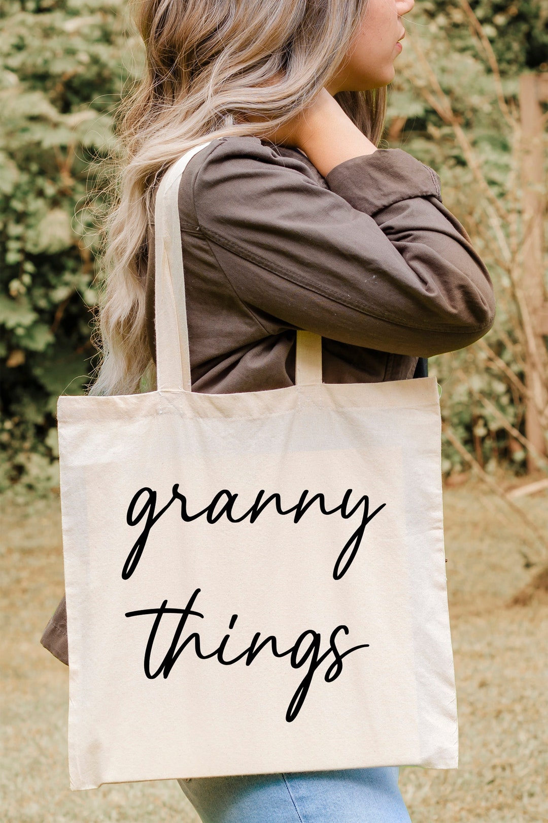 Granny Tote Granny Totebag Personalized Gift Granny Gift Gift for Her ...