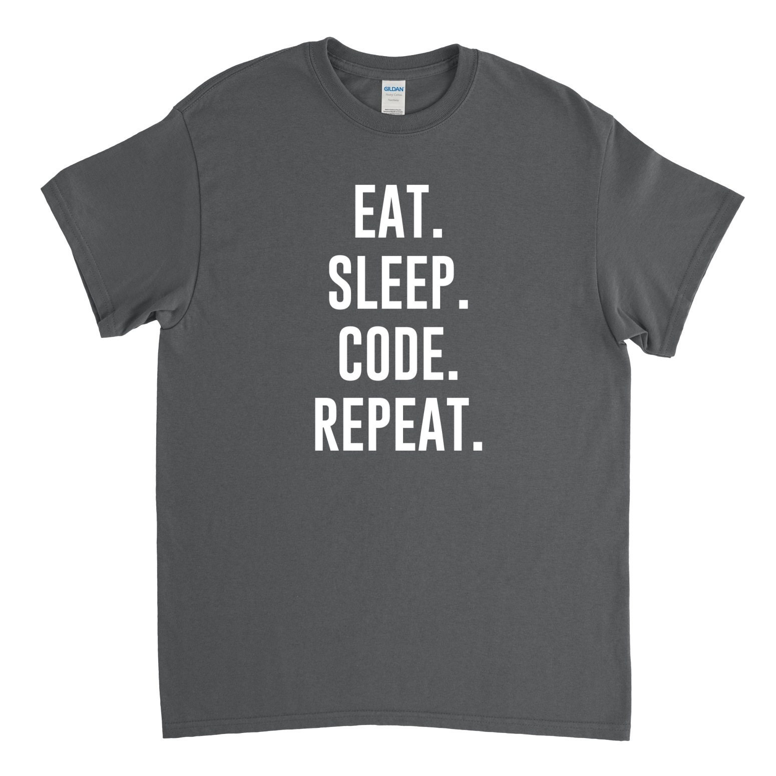 Eat Sleep Code Repeat Coder Shirt Computer Coder T Etsy