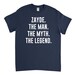 Zayde Shirt - Zayde the Man the Myth the Legend - Zayde Gift - Etsy