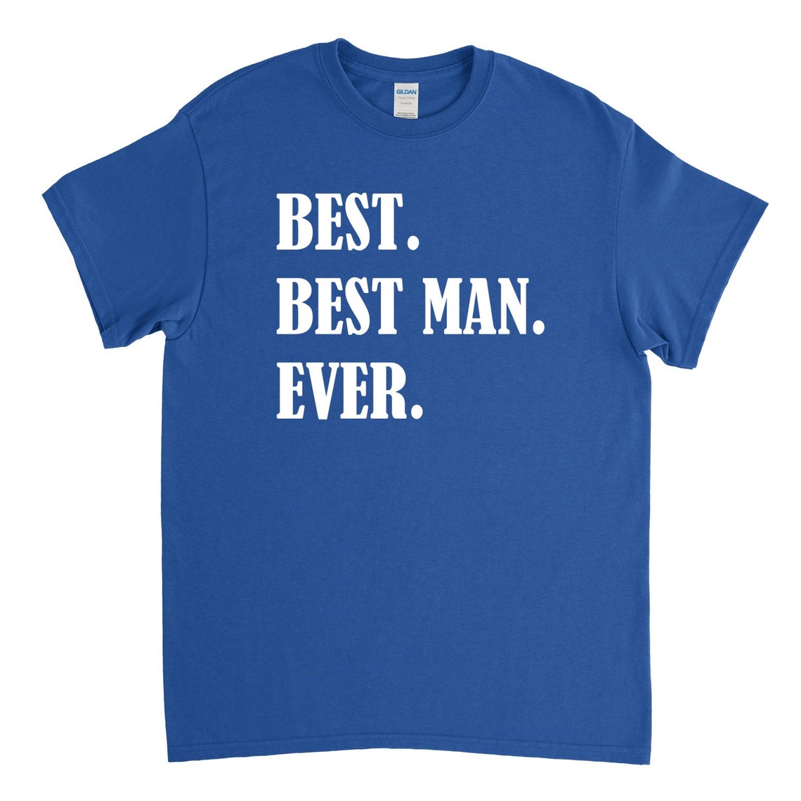 Best Man Shirt Best Best Man Ever Rehearsal Dinner Gift - Etsy