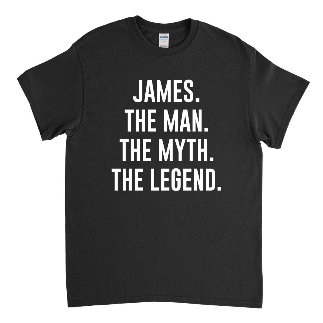 James Shirt - First Name Shirt - Custom First Name - James Tshirt ...
