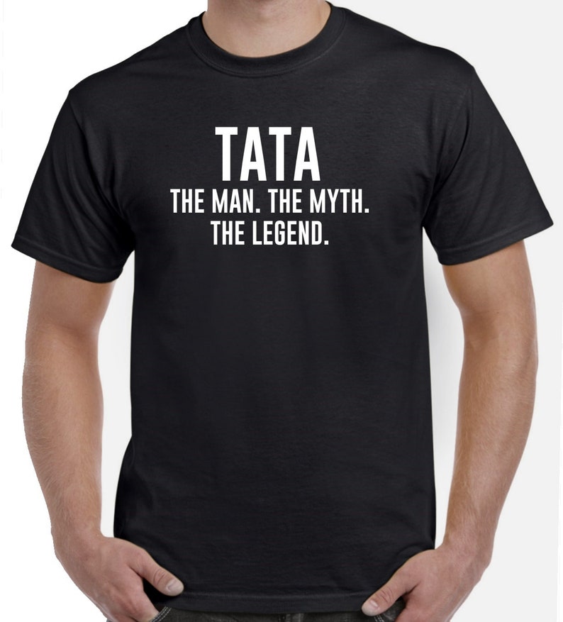 Funny Tata Shirt Tata the Man the Myth the Legend Tata - Etsy