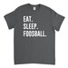Foosball Shirt Eat Sleep Foosball Foosball Gift - Etsy