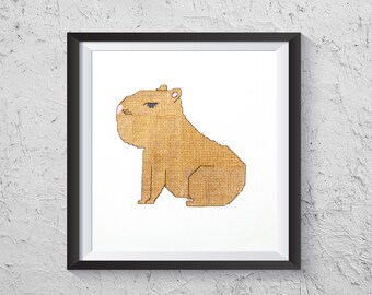 Capybara Stitch - Etsy