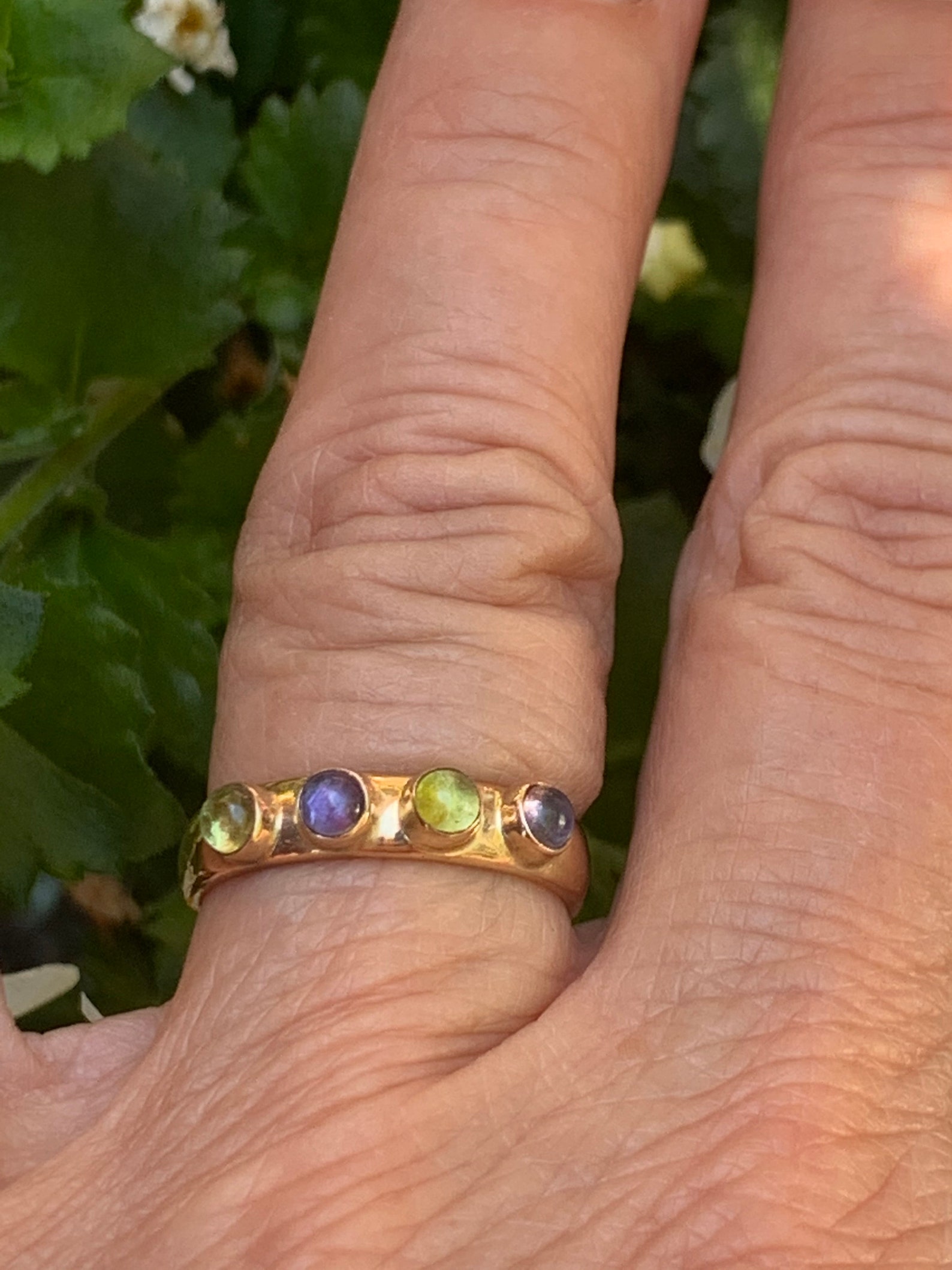 Gold Rings in 14k With Gemstones Women's Stacking Rings - Etsy
